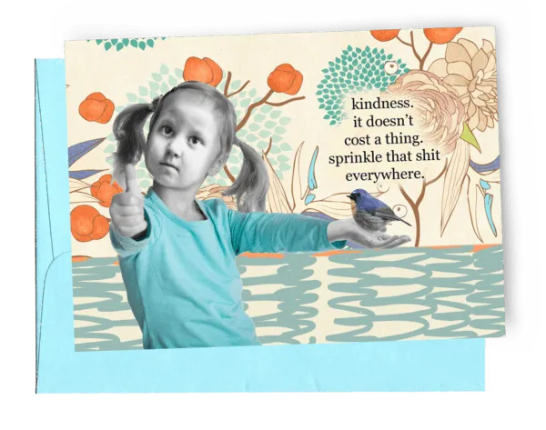 335 Kindness Greeting Card