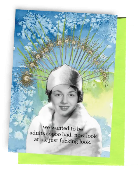 353 Adults So Bad Greeting Card