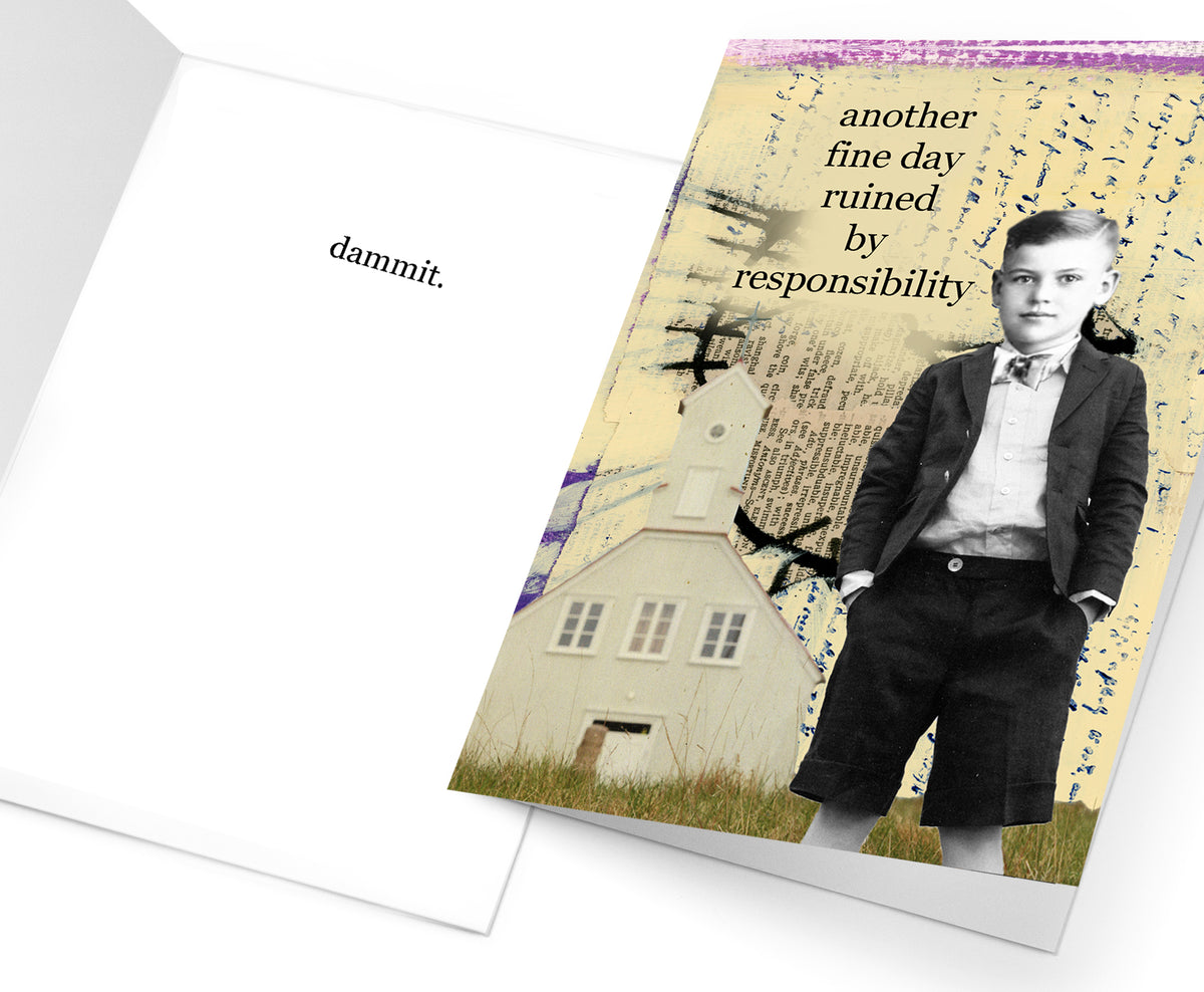 364 Responsibility Greeting Card