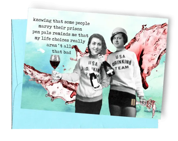 369 Prison Greeting Card