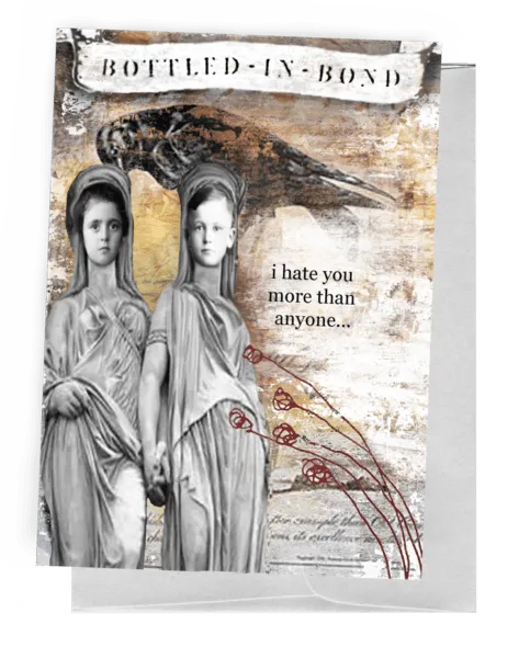 657 Hate You Greeting Card