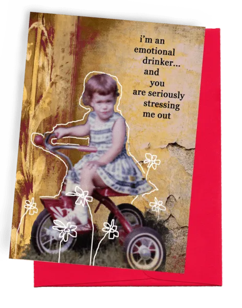 661 Stressing Me Out Greeting Card
