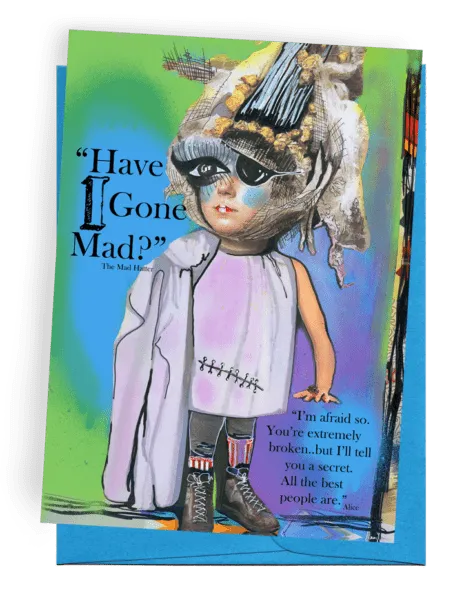G143 Gone Made Greeting Card