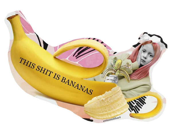 Bananas Sticker